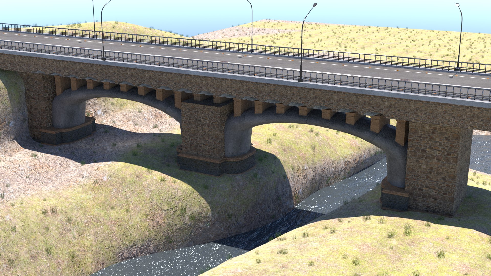 Bridge Model - TurboSquid 1994896