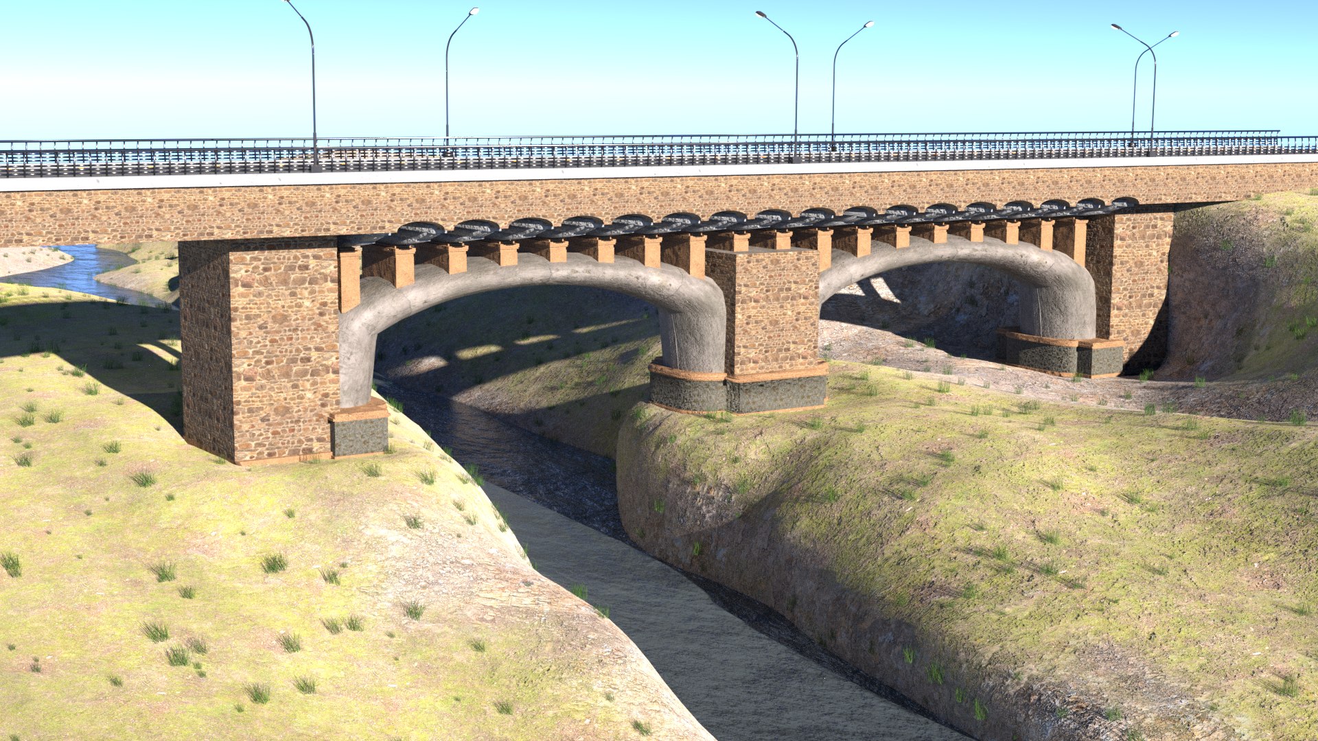 Bridge Model - TurboSquid 1994896