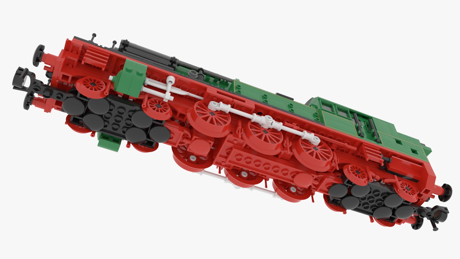 3D Lego Steam Engine - TurboSquid 1672248