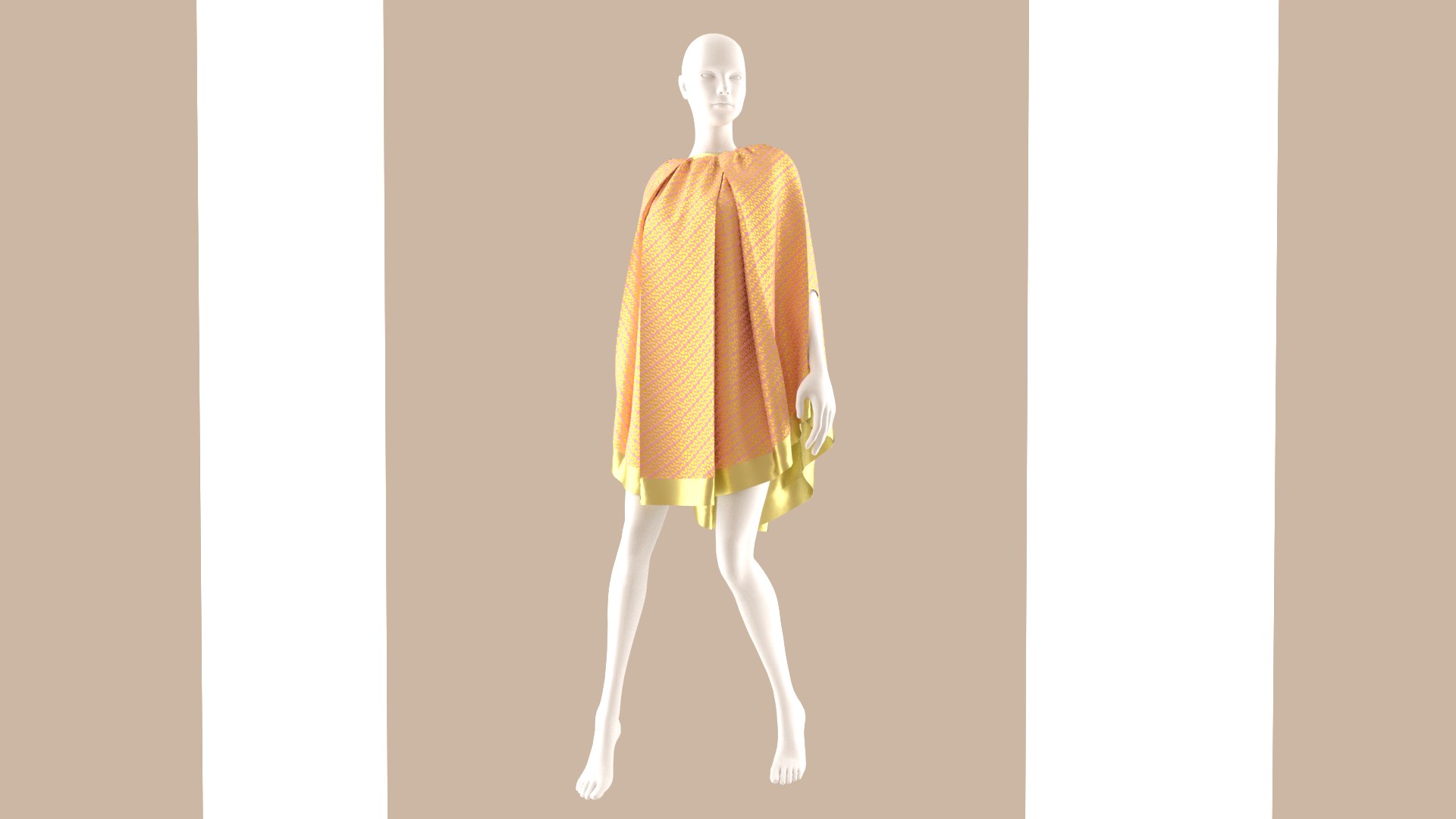 3D model dress folds fabric - TurboSquid 1258208