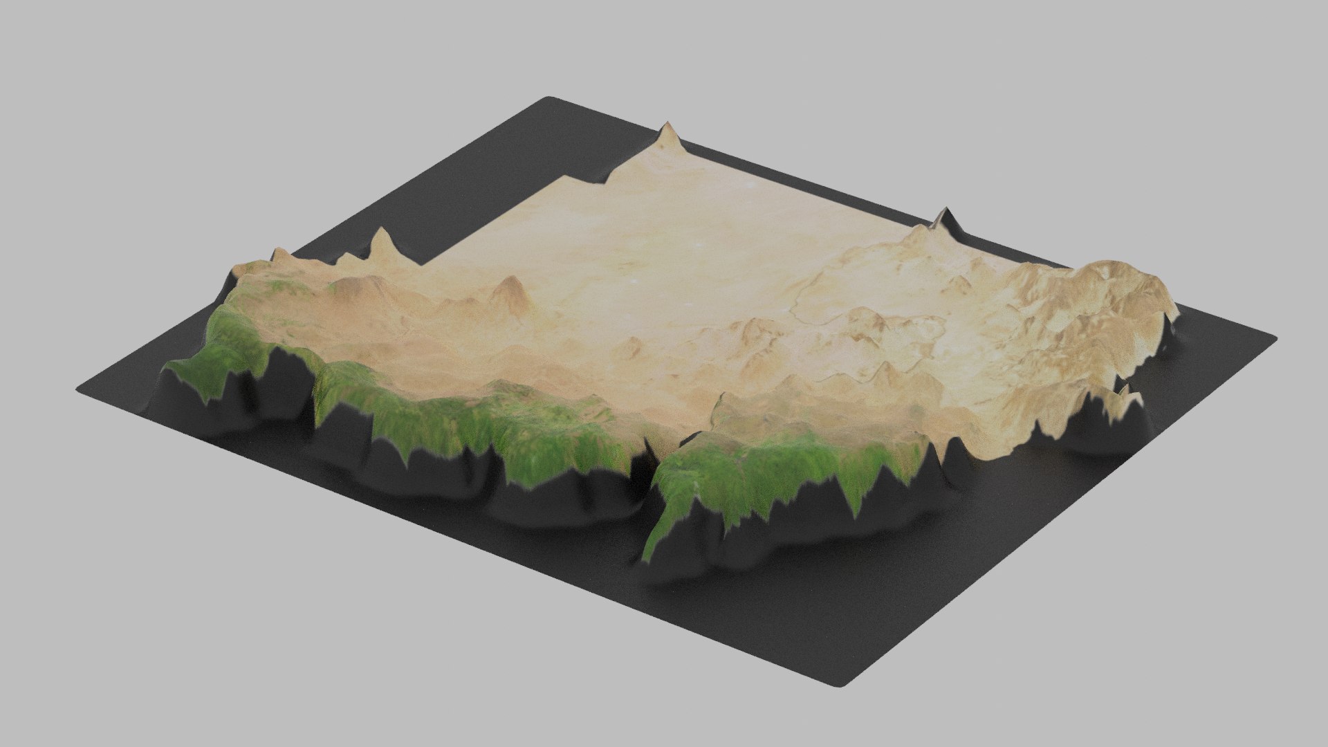 3D Sudan Map Country Model - TurboSquid 2076369