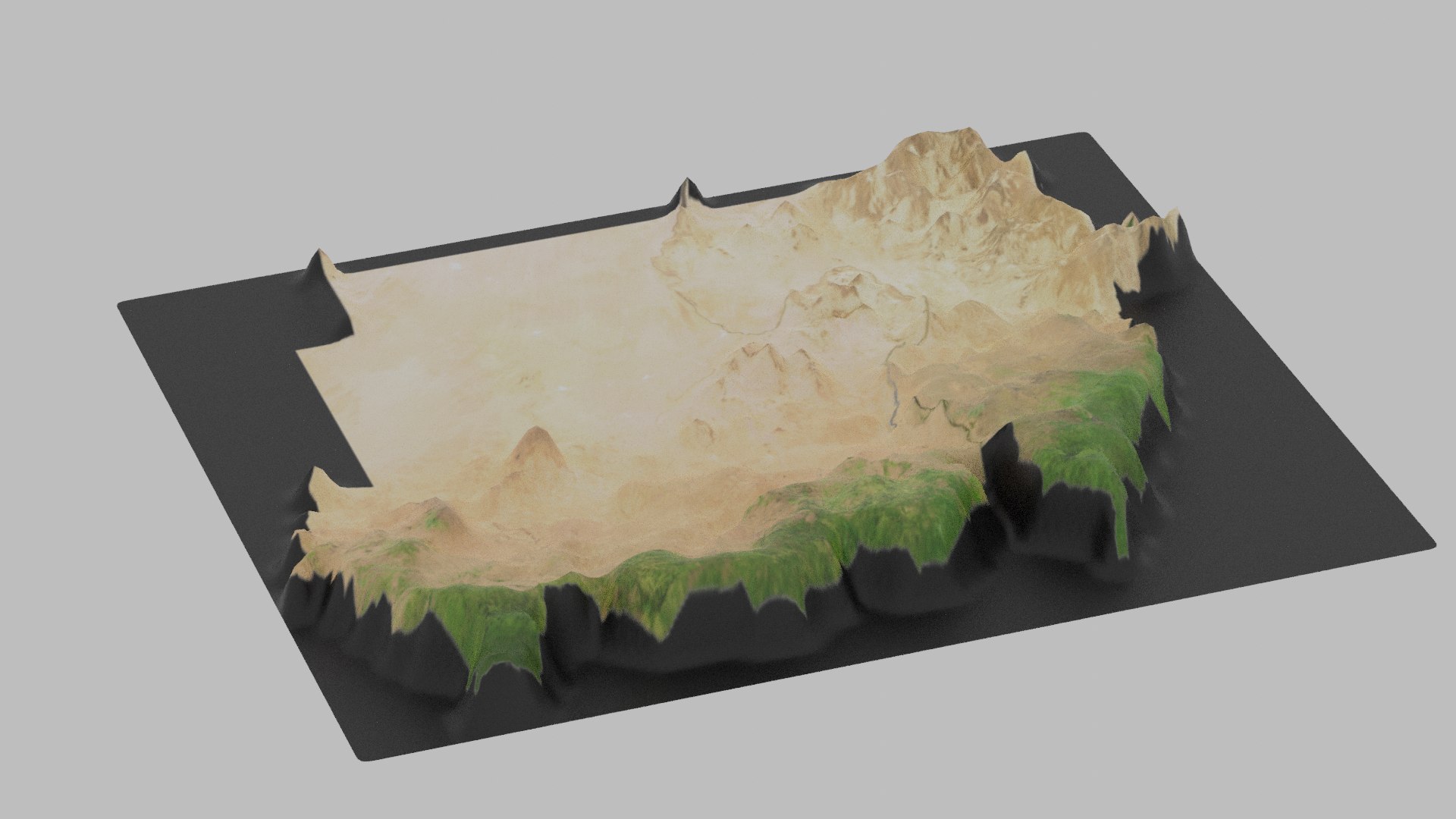 3D Sudan Map Country Model - TurboSquid 2076369