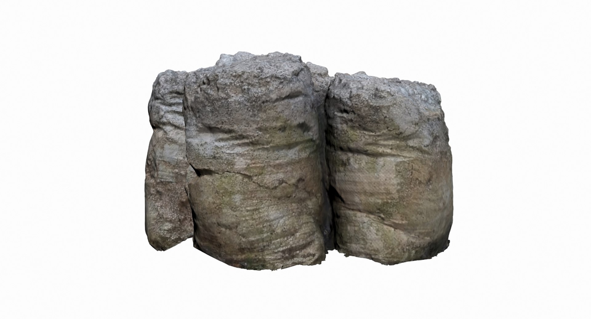 Sack Concrete 3D Model - TurboSquid 1382730