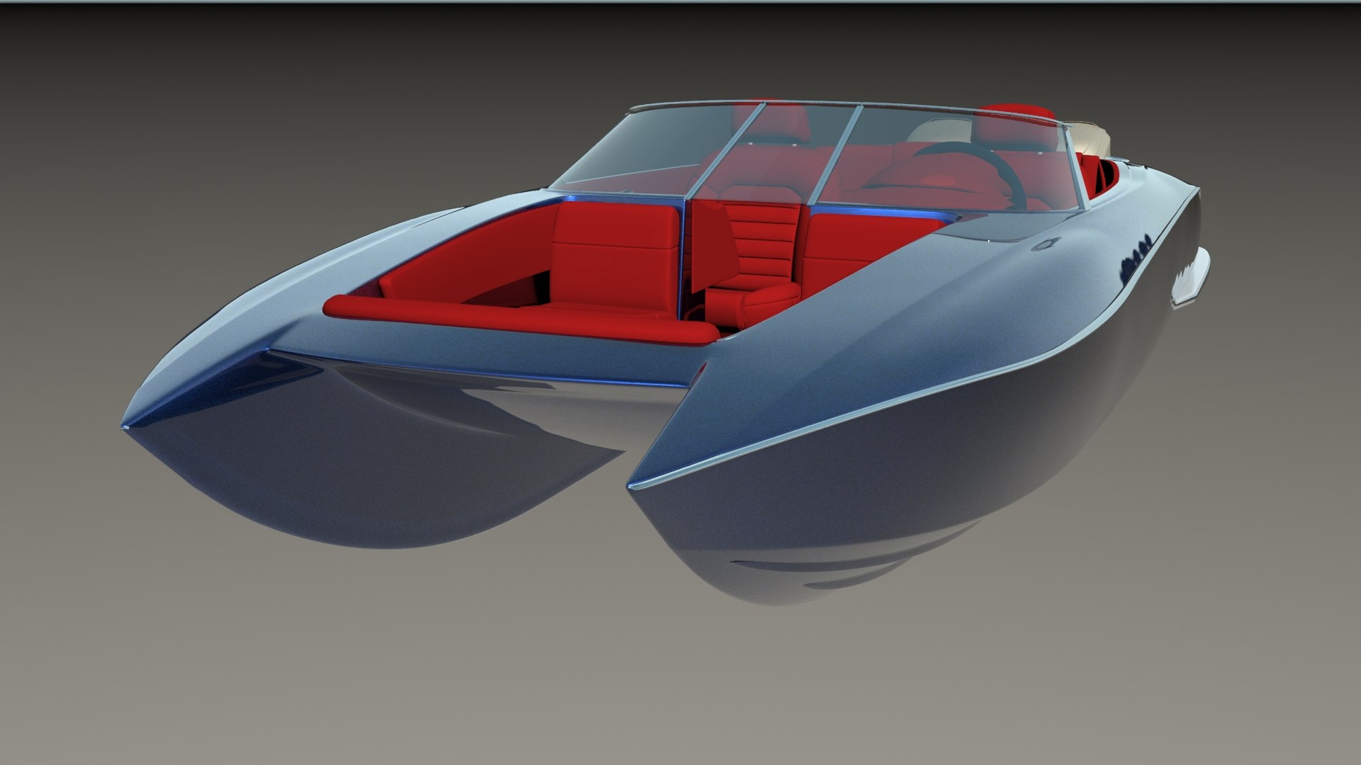 Catamaran Twin Ob 3D Model - TurboSquid 2023580