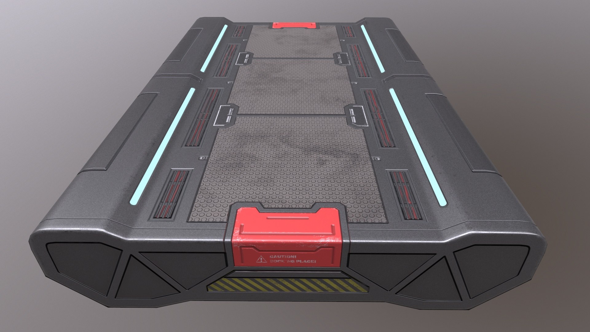 Pbr Sci-fi Platform Module 3D - TurboSquid 1488230