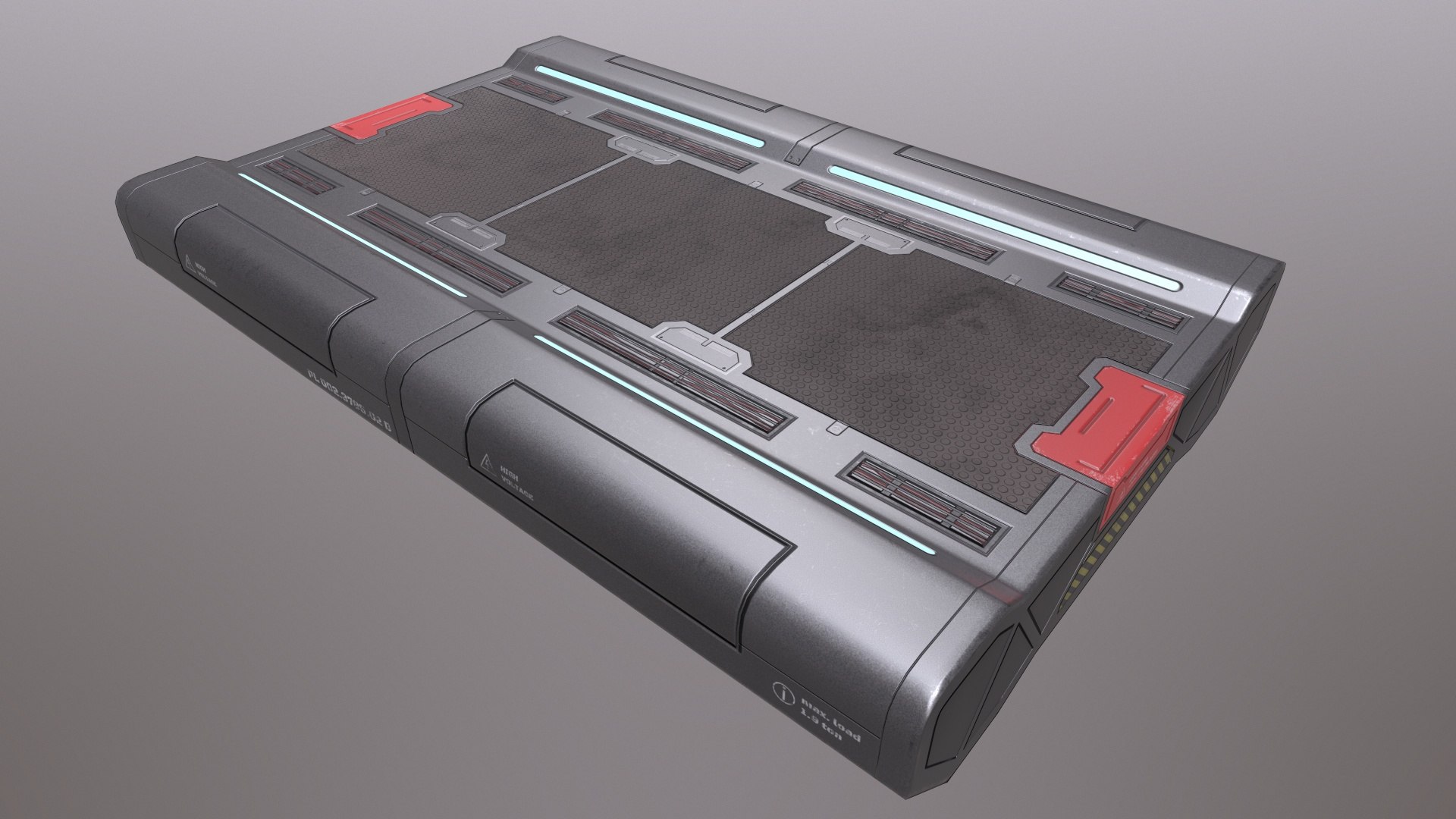 Pbr Sci-fi Platform Module 3D - TurboSquid 1488230