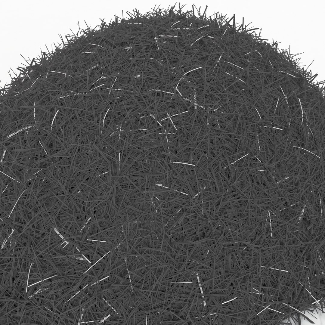 3d Model Of Hay Pile