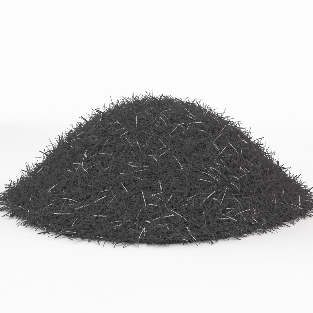 3d Model Of Hay Pile