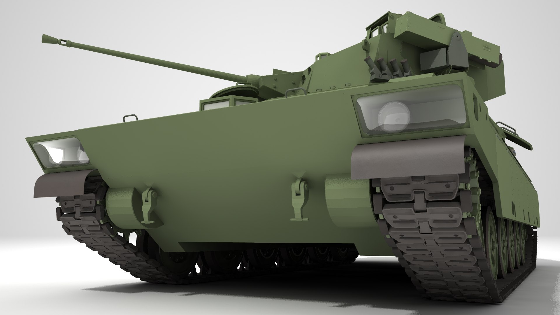 3D Mitsubishi Type 89 IFV - TurboSquid 1721212