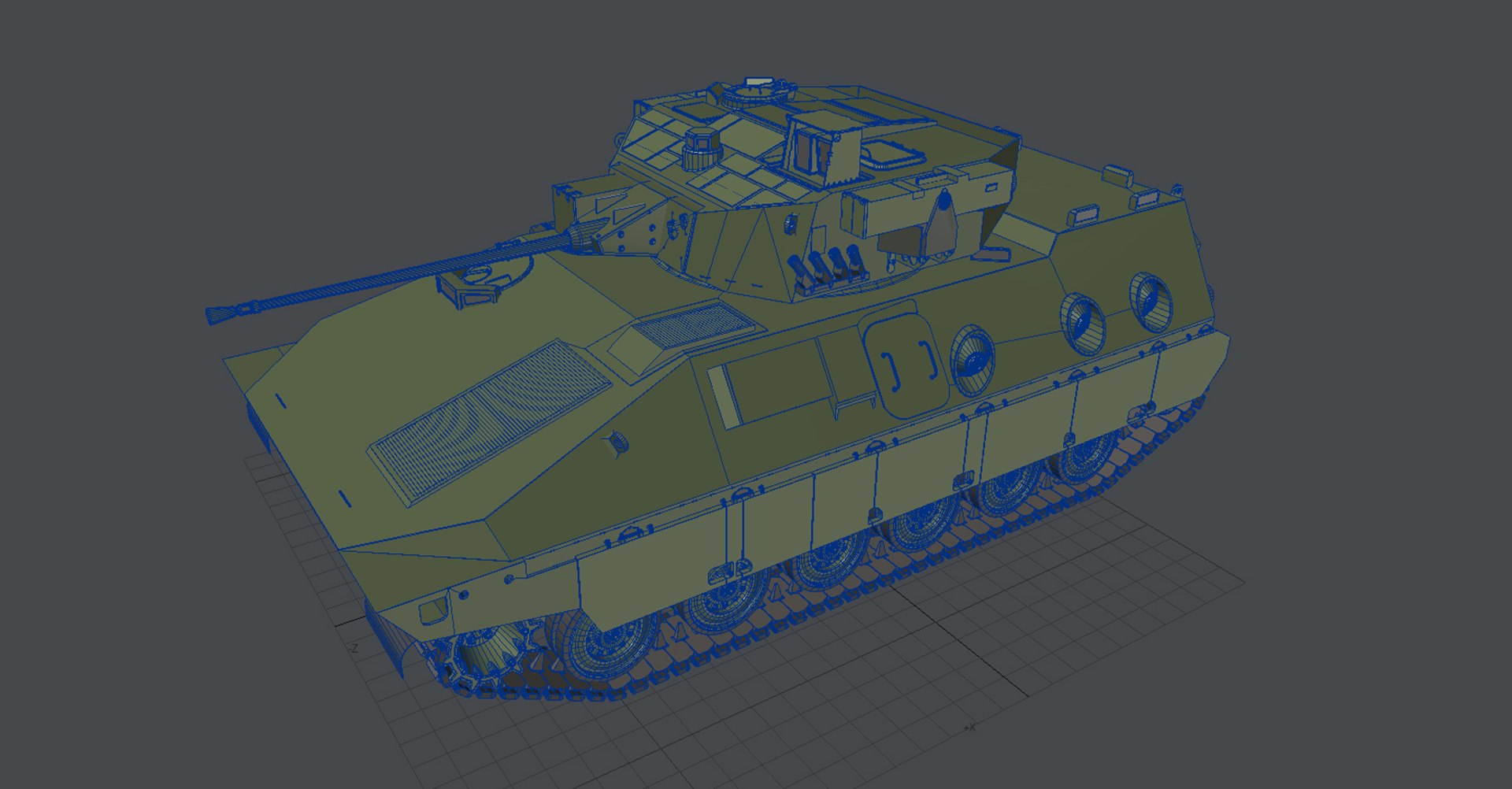 3D Mitsubishi Type 89 IFV - TurboSquid 1721212