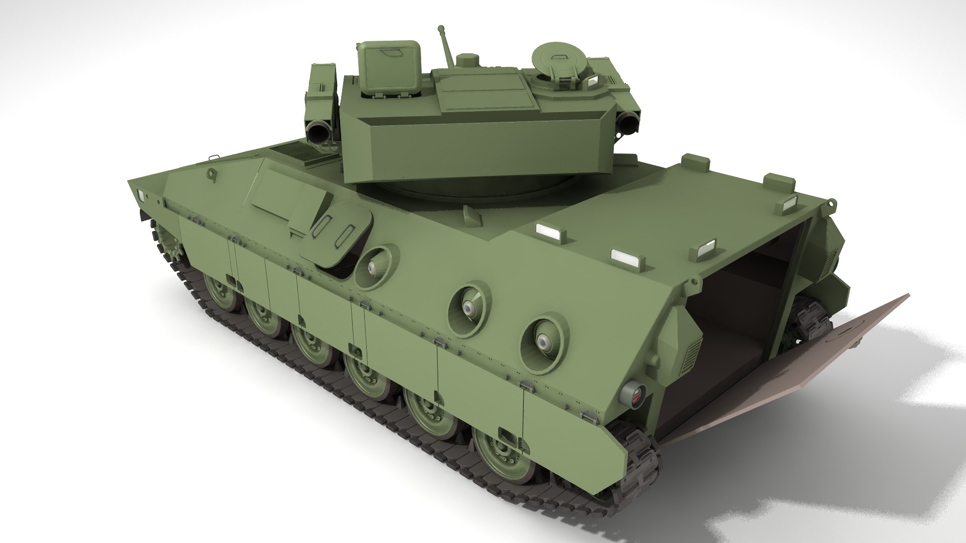 3D Mitsubishi Type 89 IFV - TurboSquid 1721212