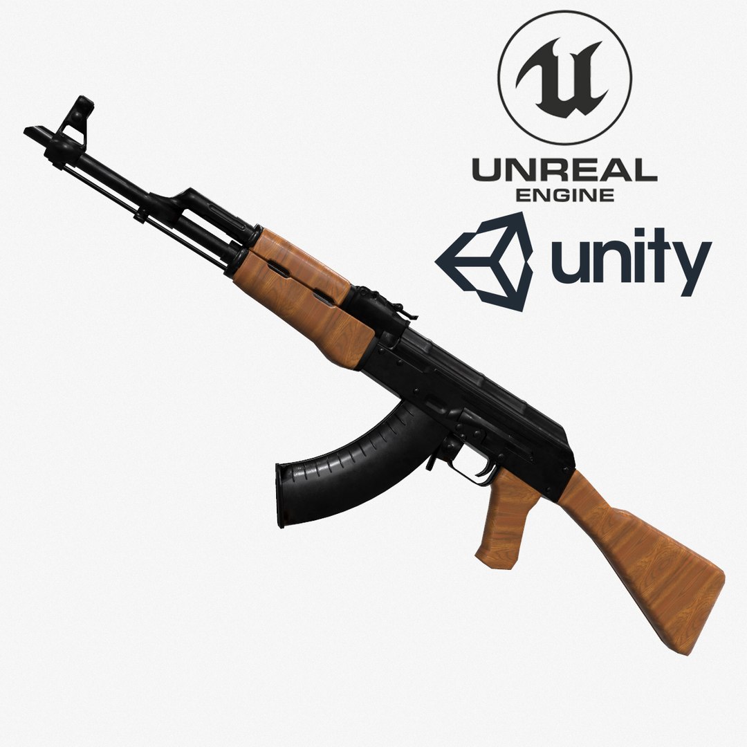 3D AK-47 Model - TurboSquid 2051723