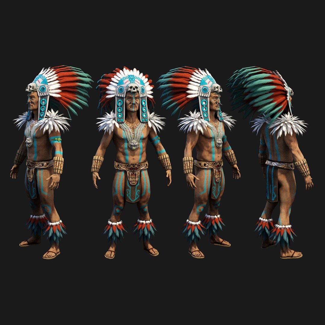 Indian Shaman Model - TurboSquid 2331966