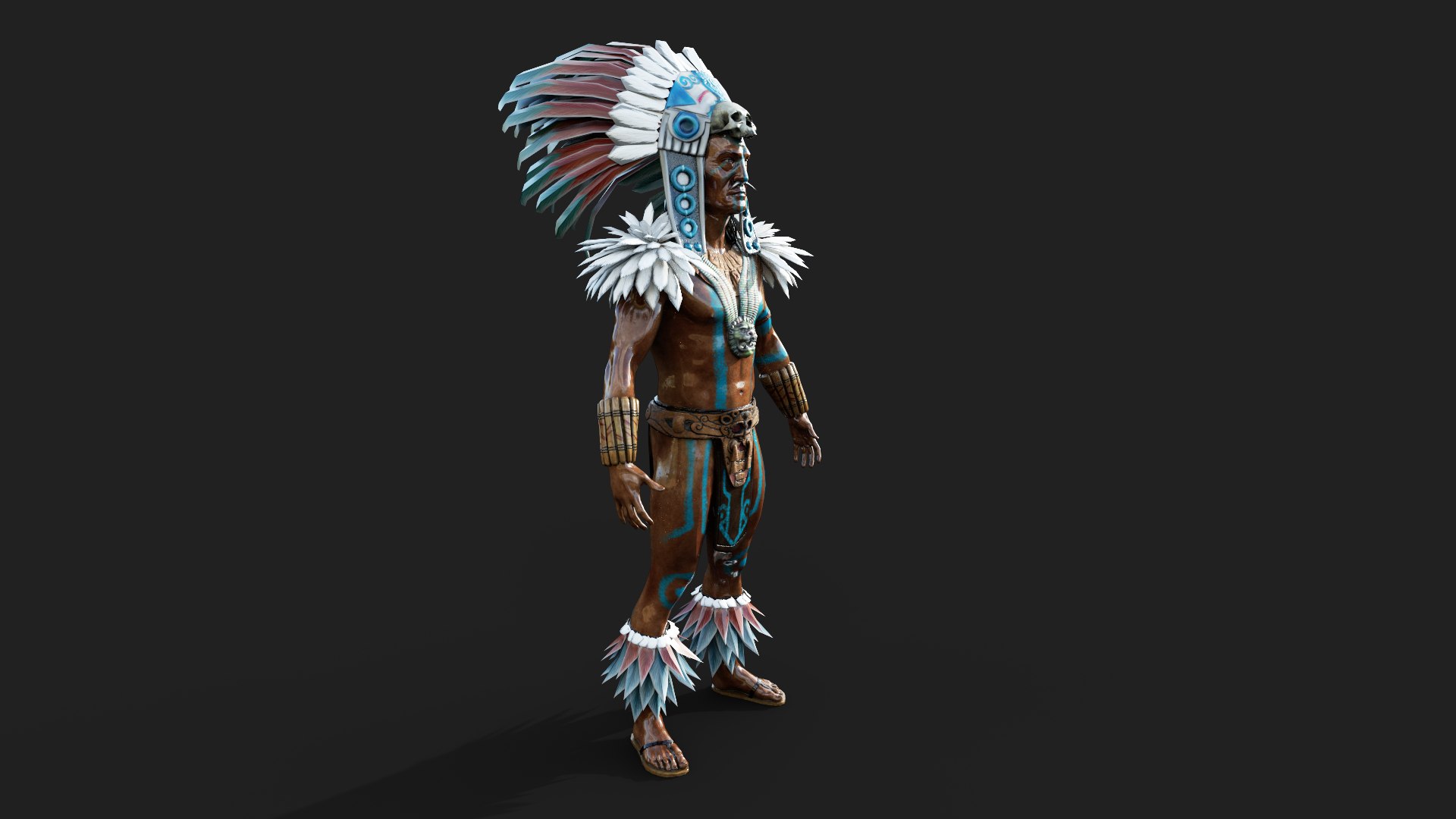 Indian Shaman Model - TurboSquid 2331966