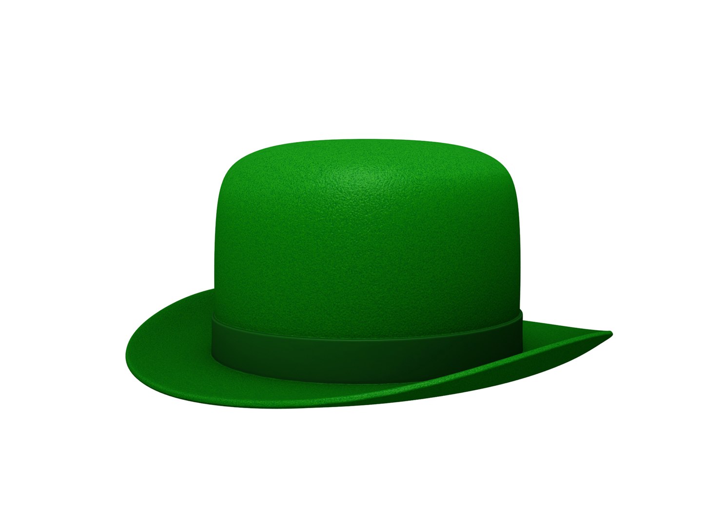 3D Green Party Hat - TurboSquid 1429654