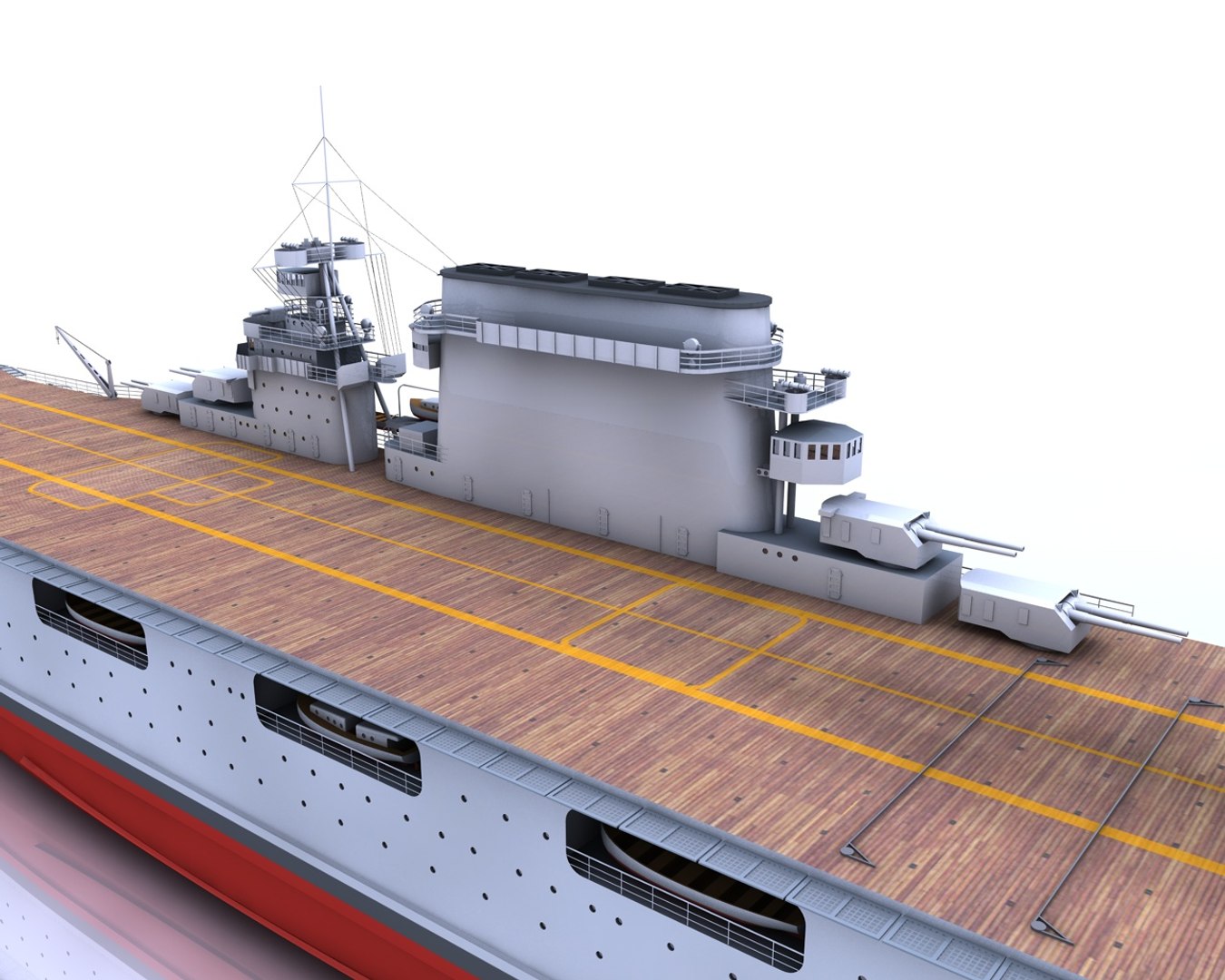 Uss Lexington Cv-2 C4d