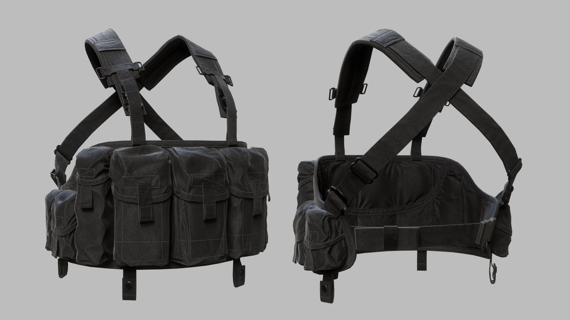 Tactical Vest Model - TurboSquid 1834991