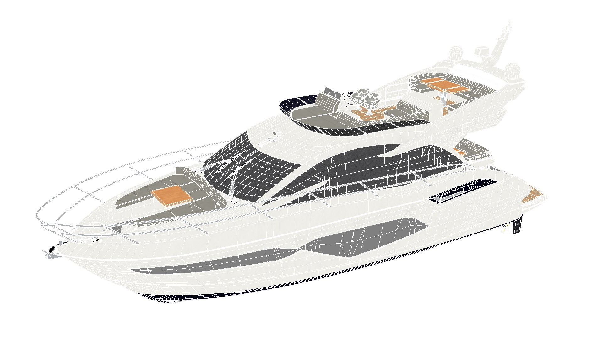 3D Yacht Model - TurboSquid 1876518