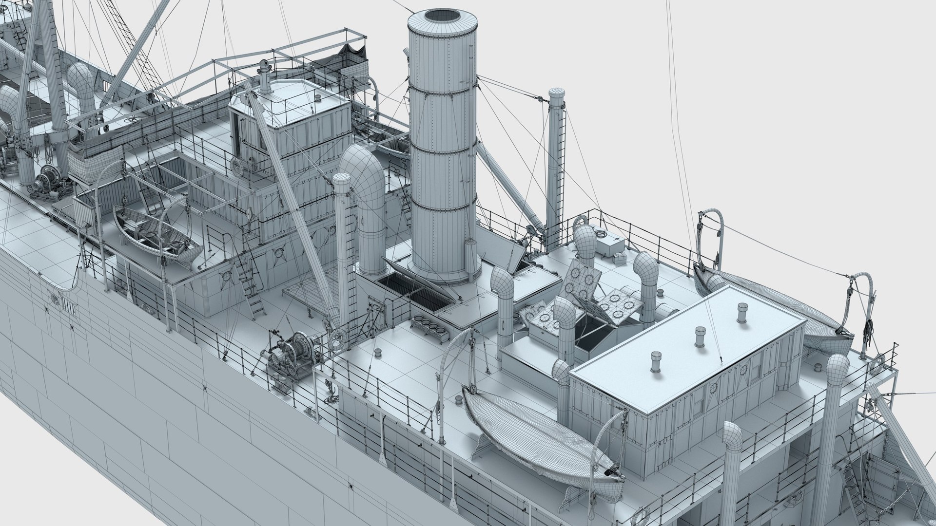 Cargo Steamer 3D Model - TurboSquid 2113107