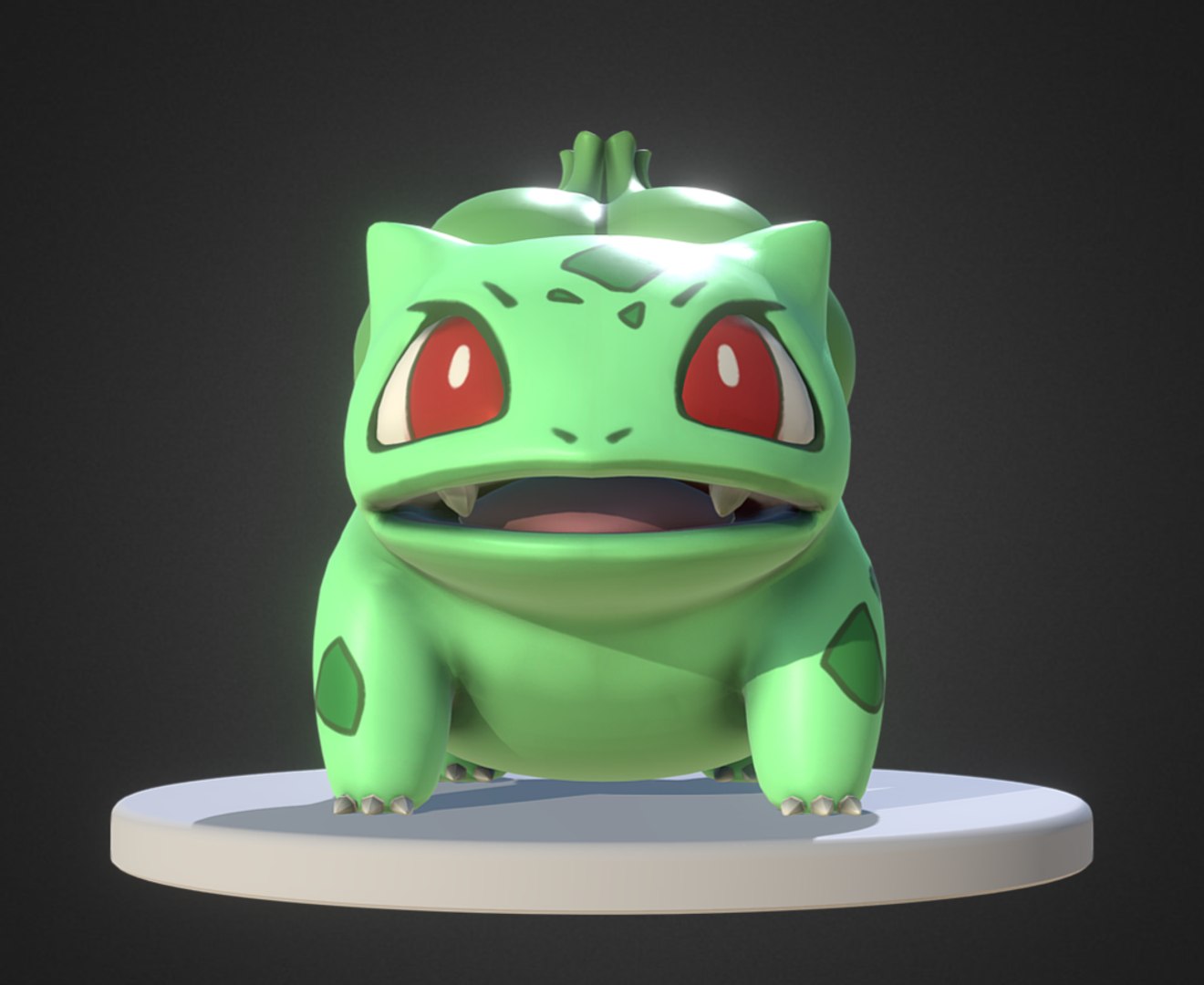 Bulbasaur Pokemon 3d Model