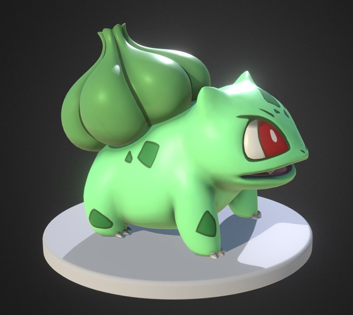 Bulbasaur Pokemon 3d Model