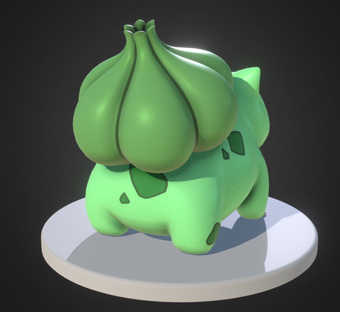 Bulbasaur Pokemon 3d Model