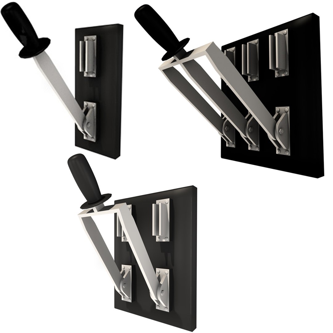 Realistic Knife Switches C4d