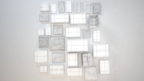 Parcels Collection 3D model - TurboSquid 1803369