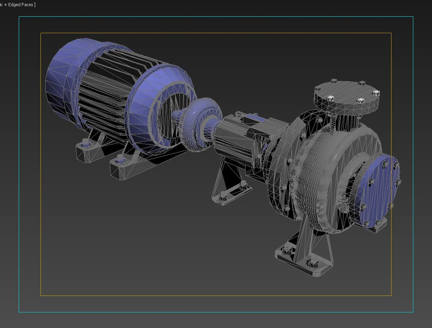 3D Engine Motor Air Pump Model - TurboSquid 1617120