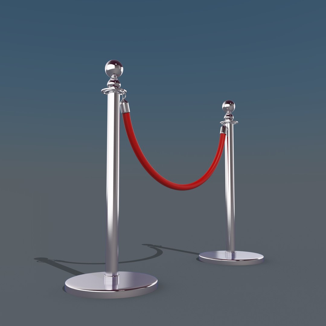 3d Stanchion Divider V2 Model