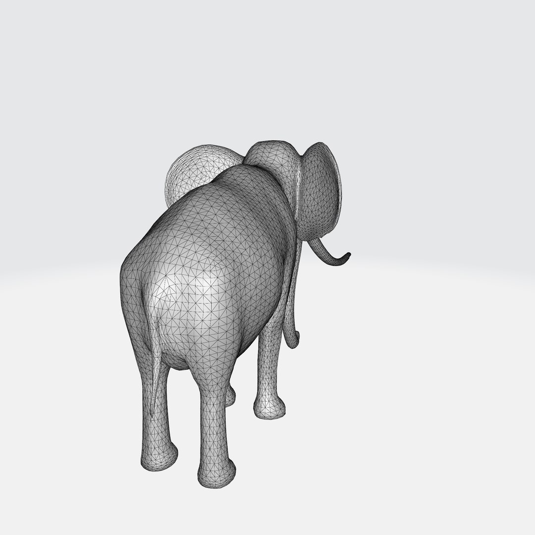Realistic Elephant 3D - TurboSquid 2268329