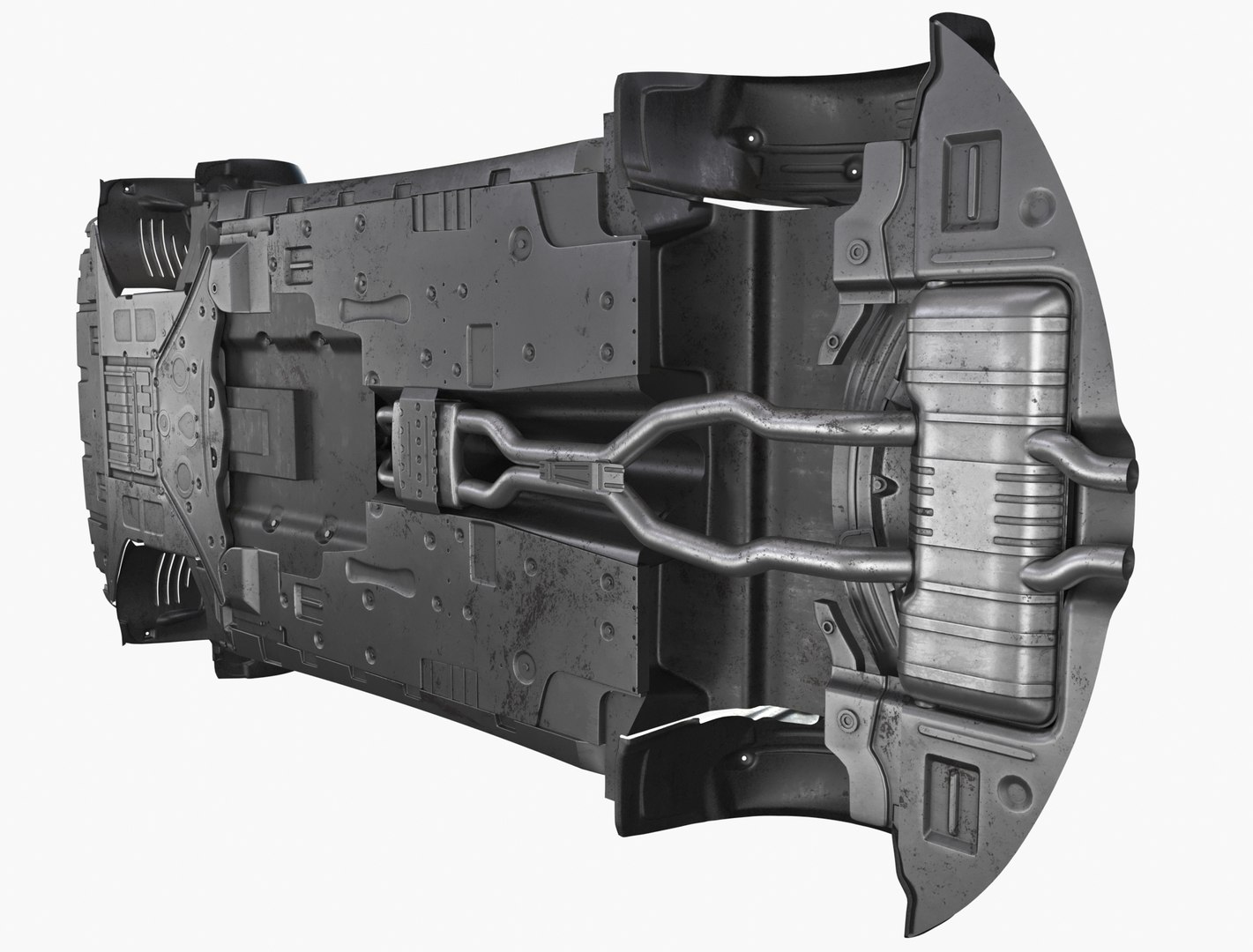 Car Underbody 3D Model - TurboSquid 2335620
