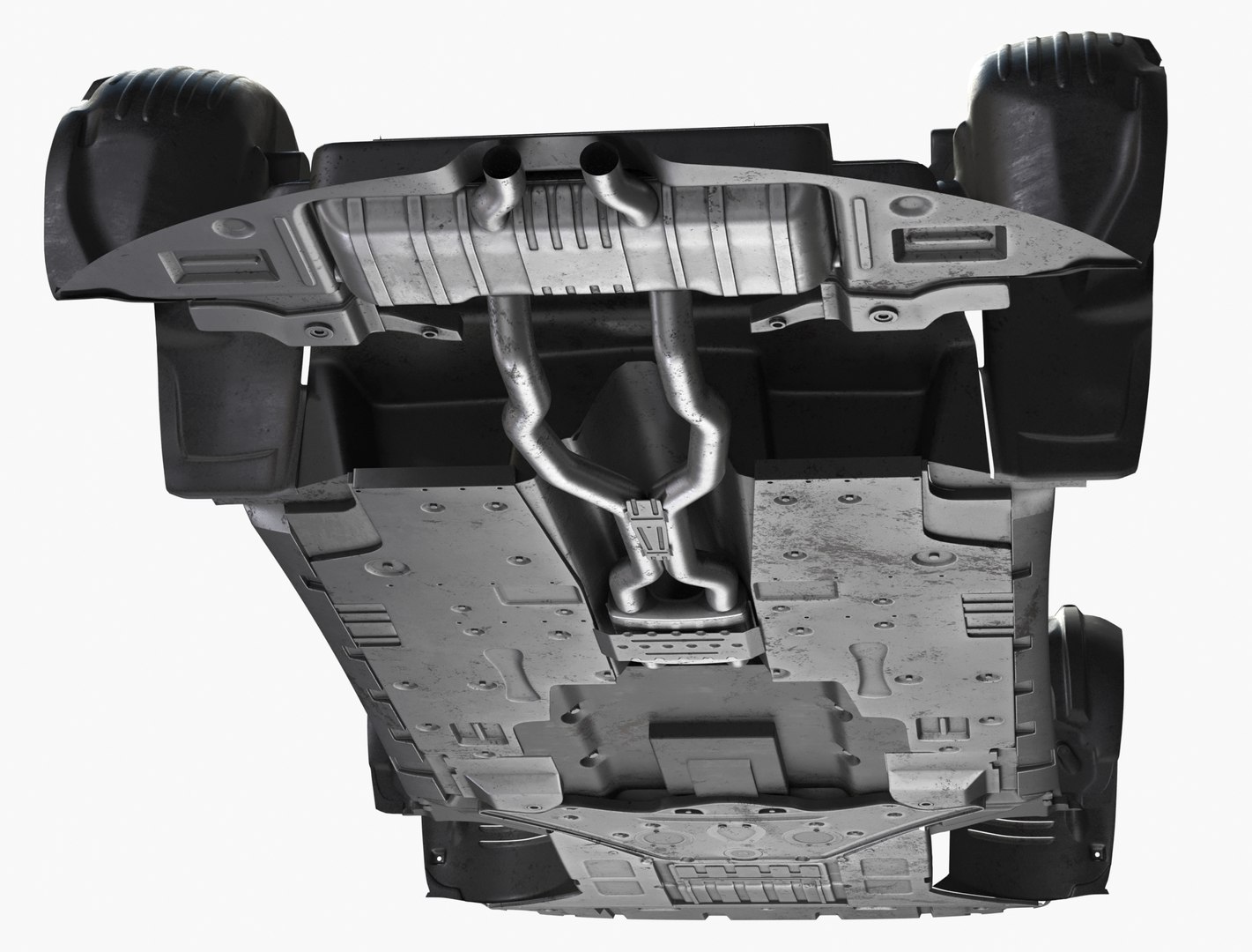 Car Underbody 3D Model - TurboSquid 2335620