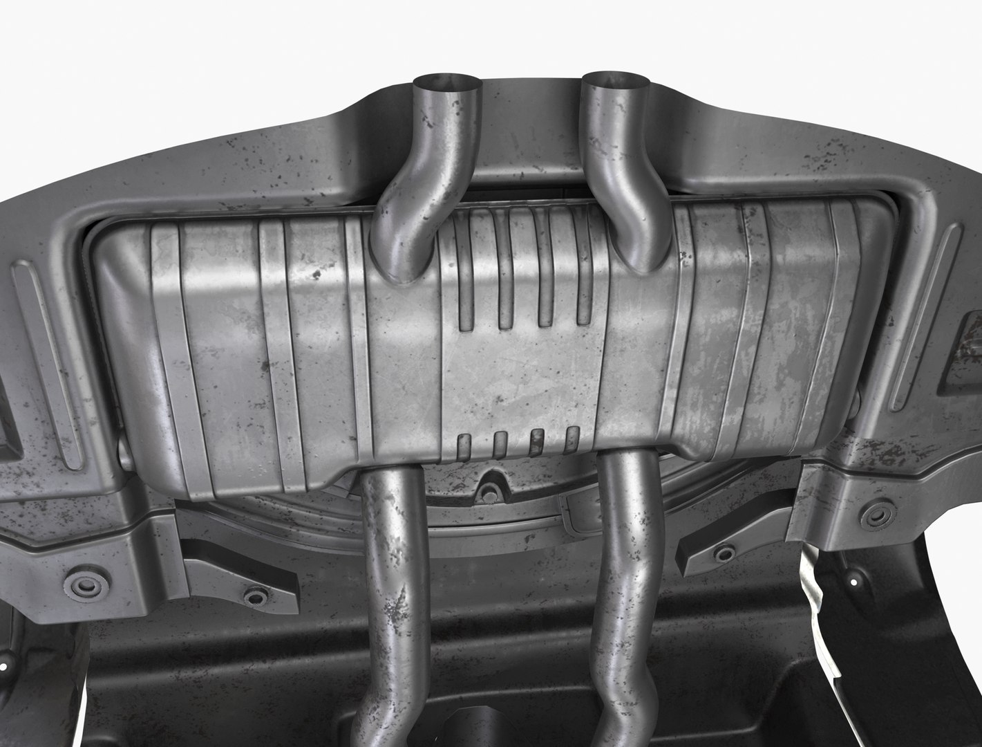Car Underbody 3D Model - TurboSquid 2335620