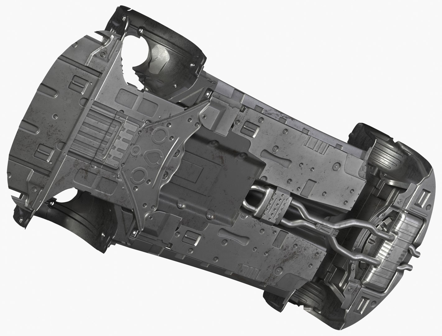 Car Underbody 3D Model - TurboSquid 2335620