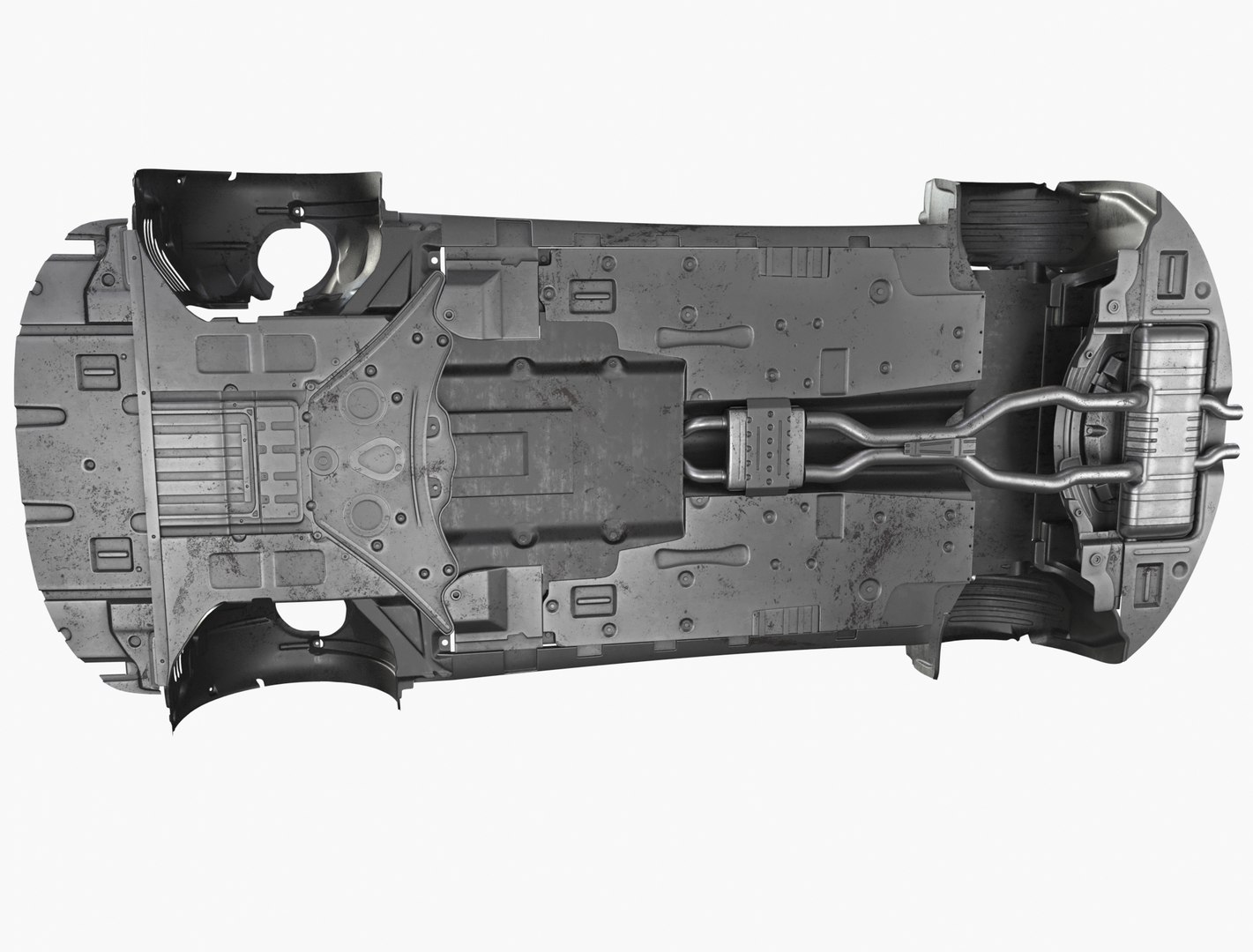 Car Underbody 3D Model - TurboSquid 2335620
