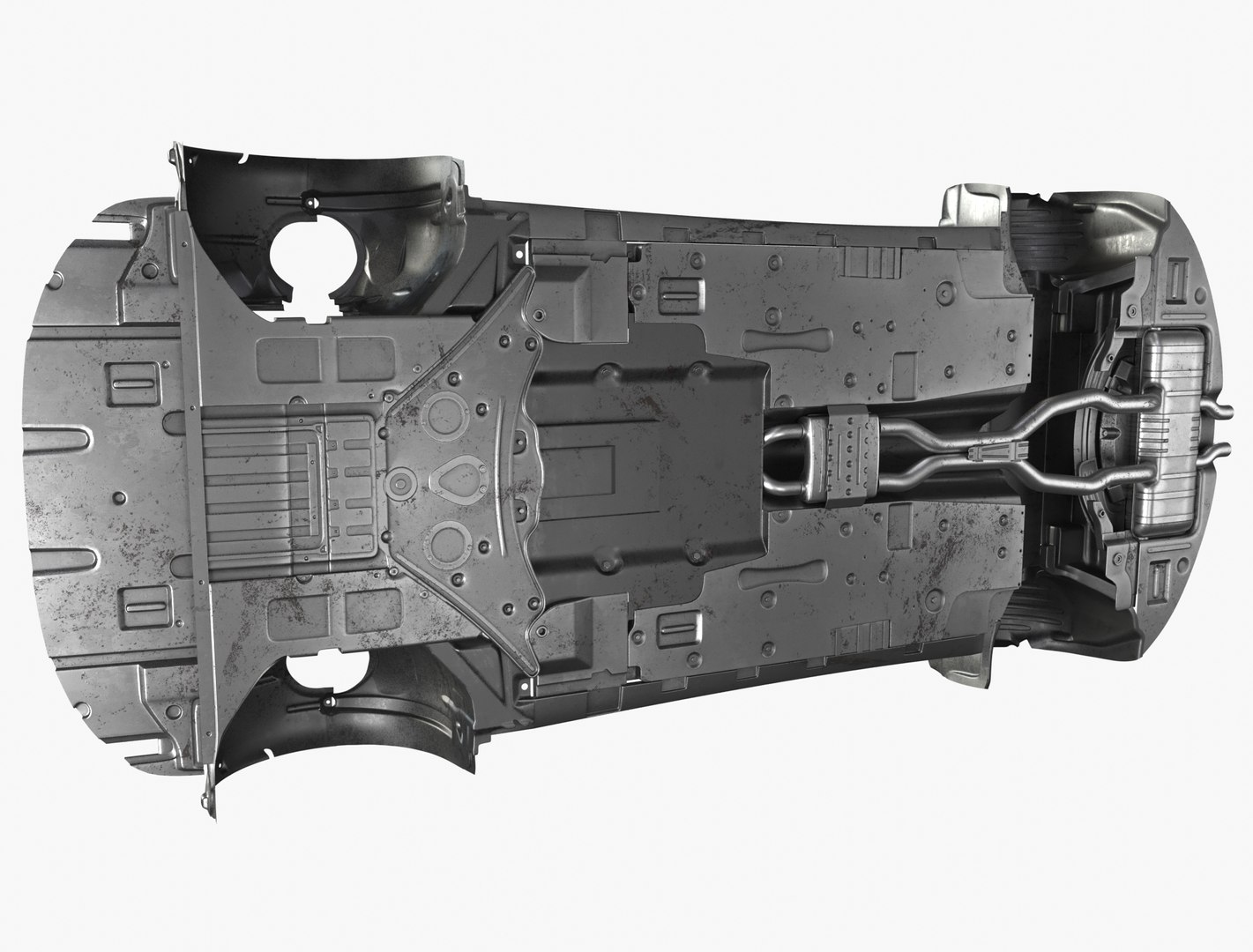 Car Underbody 3D Model - TurboSquid 2335620