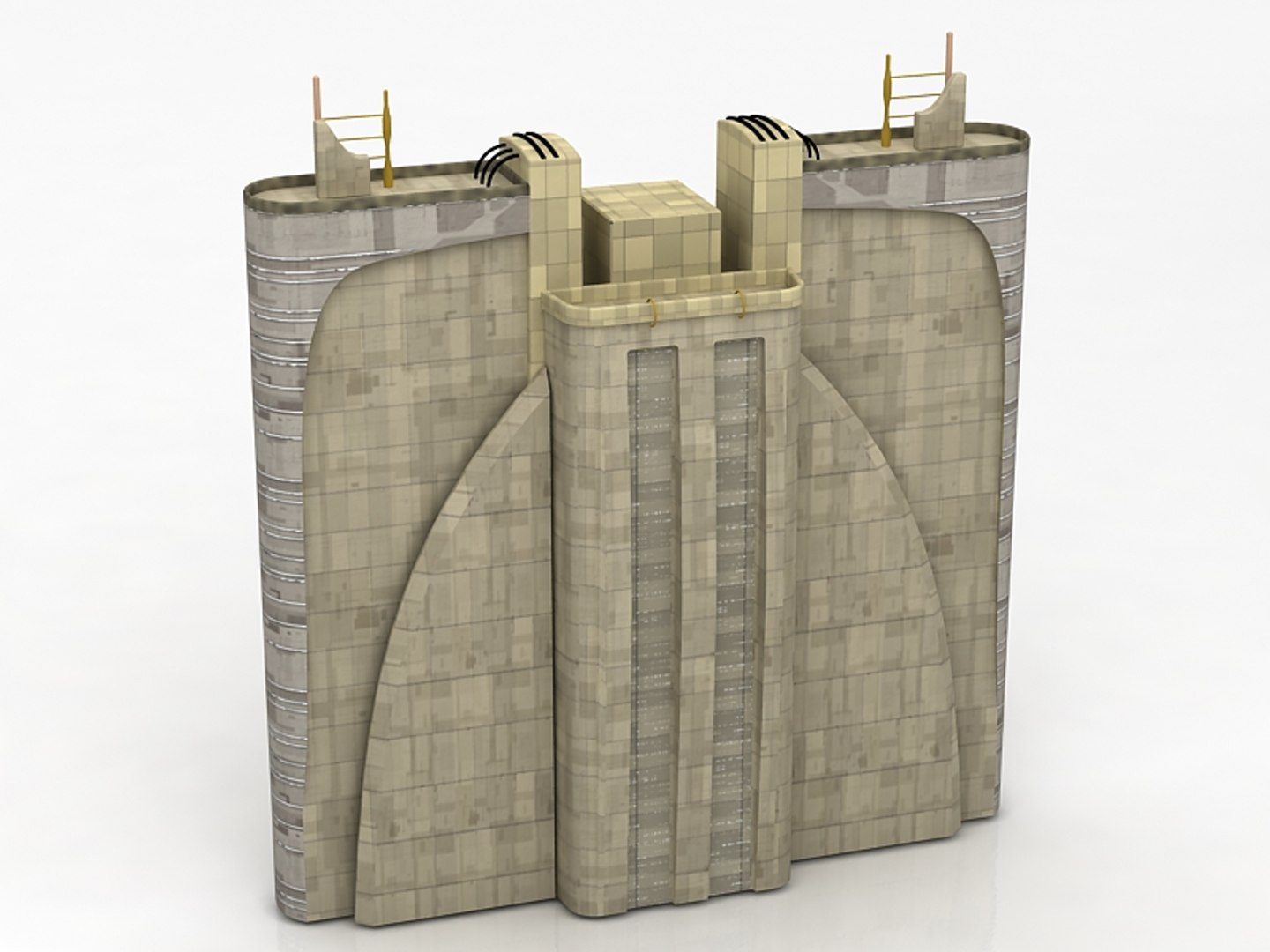 3D Star Wars Architecture Corus Model - TurboSquid 1642182