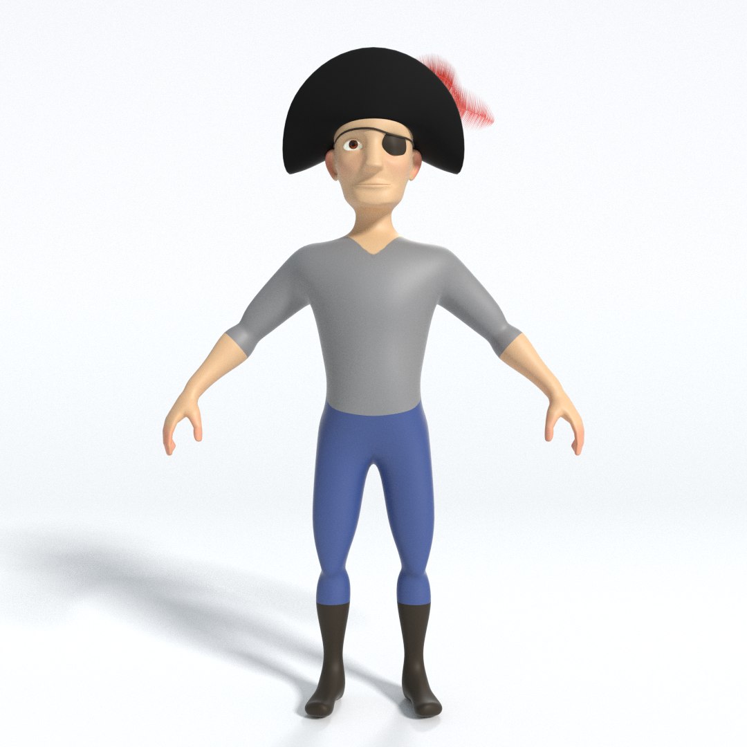 Cartoon Pirate Eyepatch X