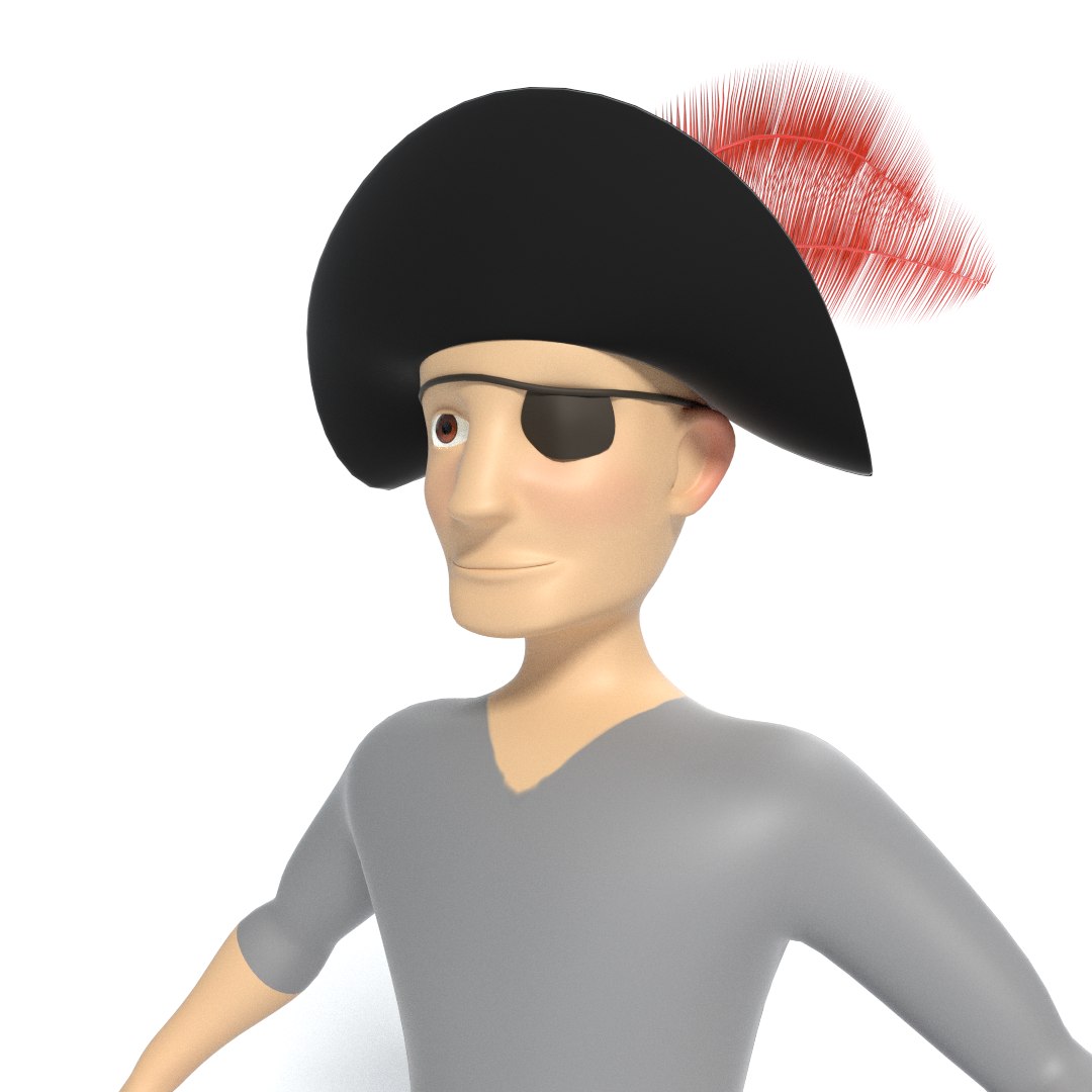 Cartoon Pirate Eyepatch X