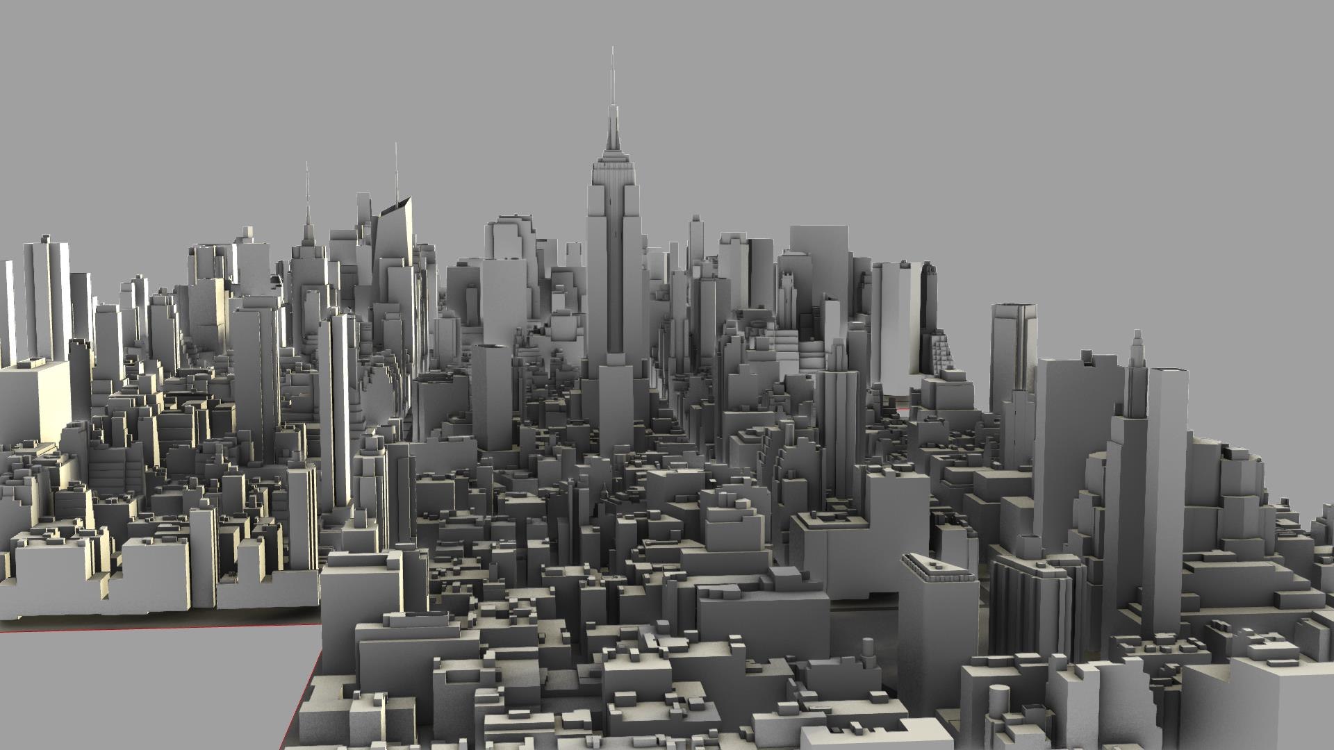 3D NYC Manhattan District 5 - TurboSquid 2300457