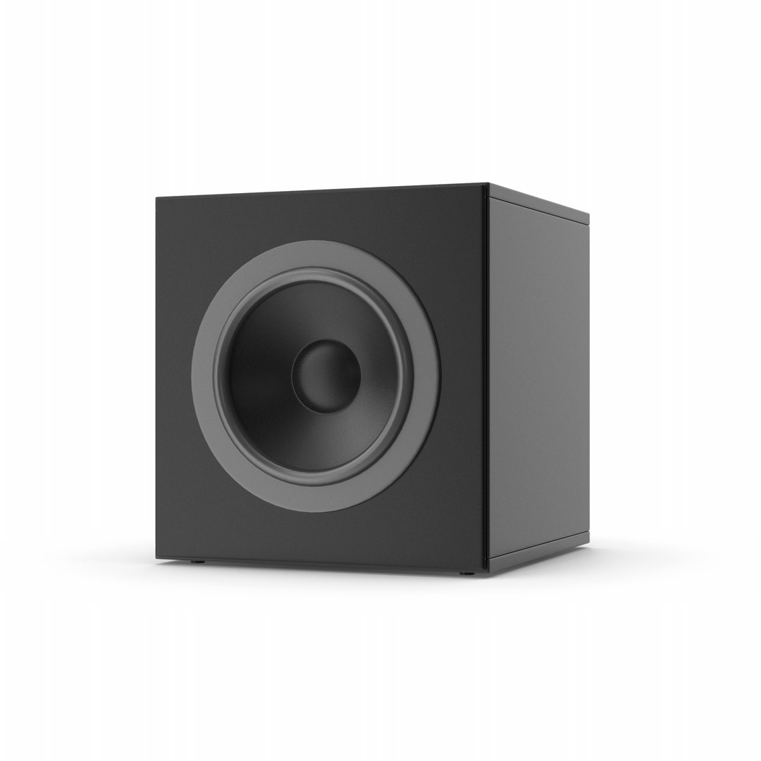 Stereo Speakers System 3D Model - TurboSquid 2183644