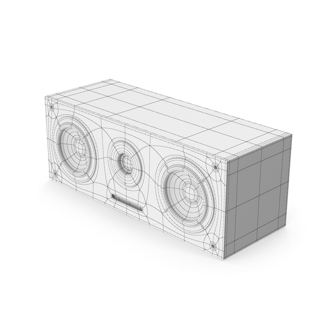 Stereo Speakers System 3D Model - TurboSquid 2183644