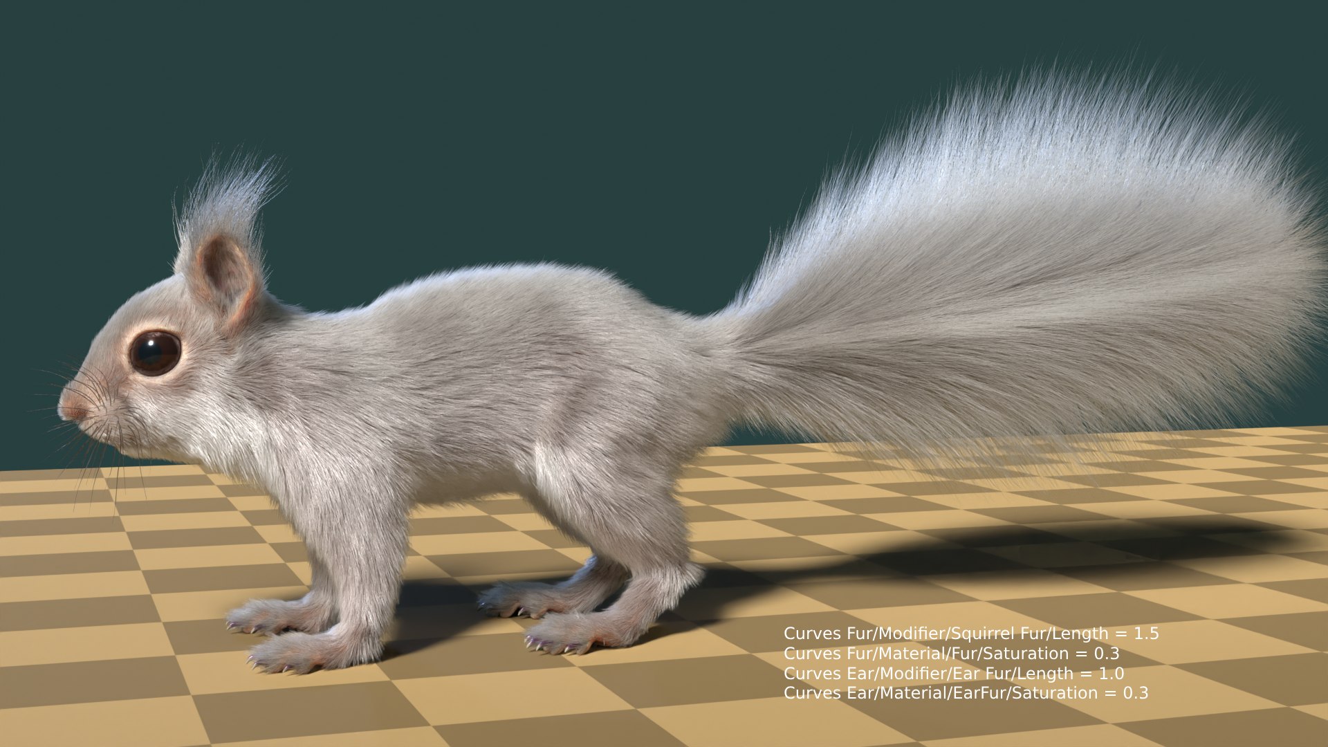 3D Squirrel Model - TurboSquid 2084588