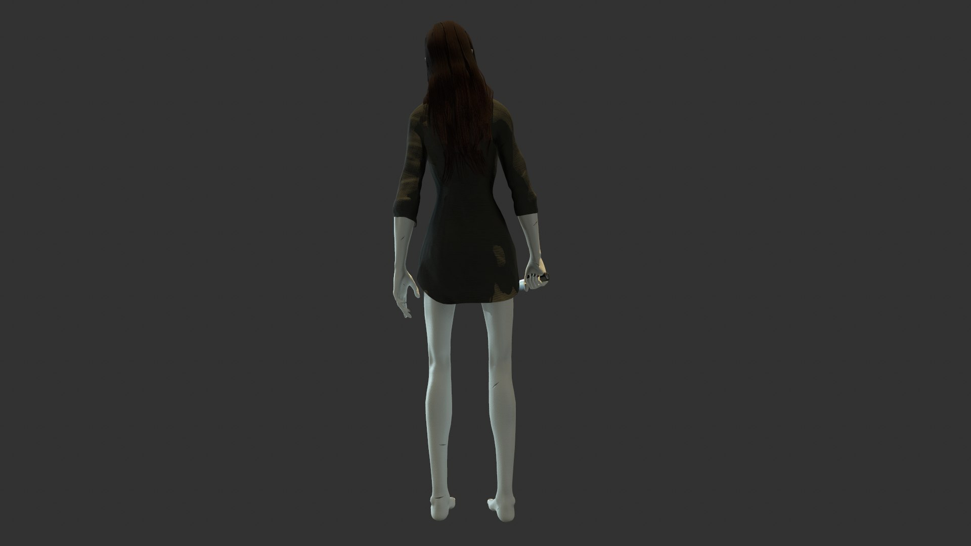 Ghost Girl 3D Model - TurboSquid 2191124