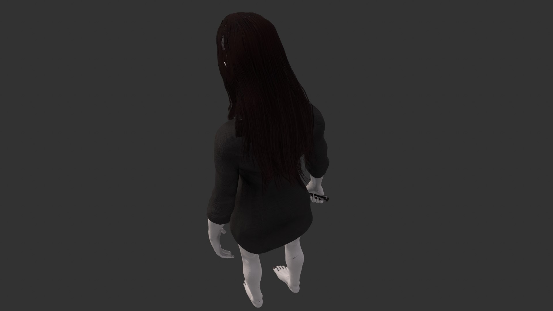 Ghost Girl 3D Model - TurboSquid 2191124