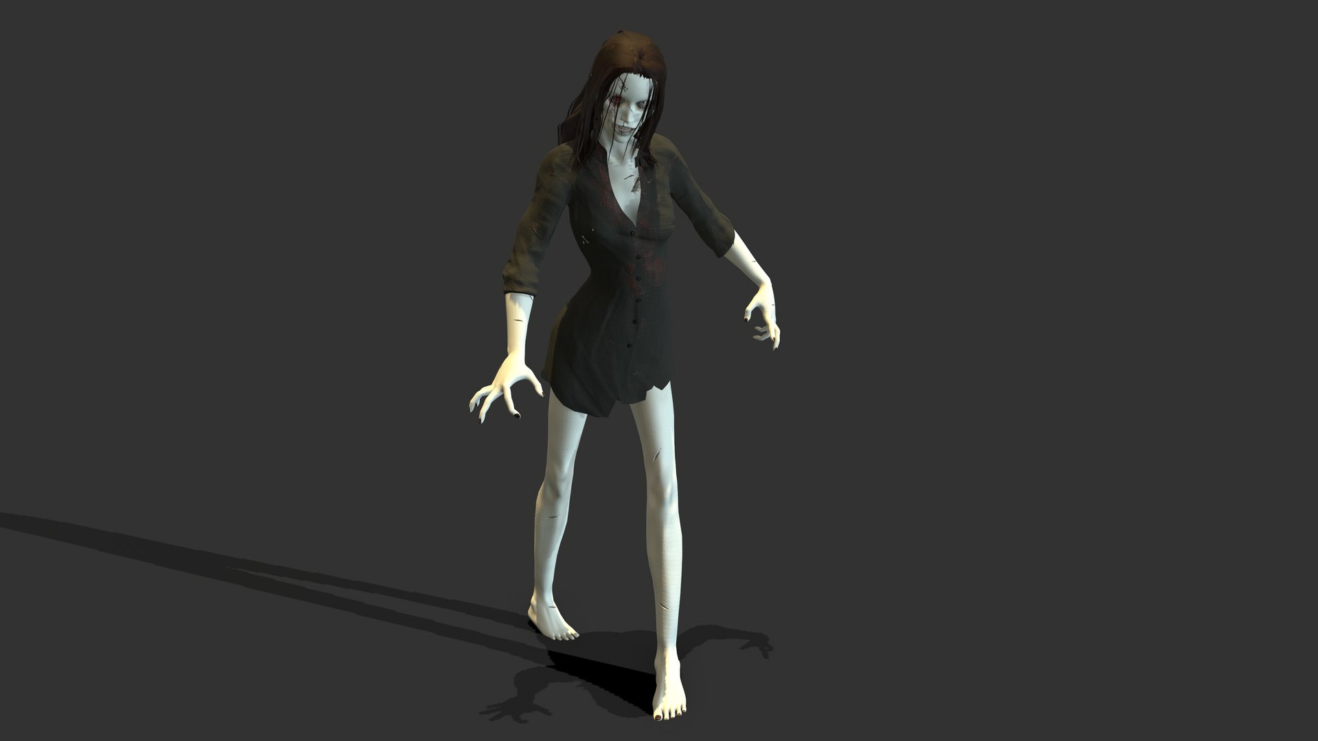 Ghost Girl 3D Model - TurboSquid 2191124