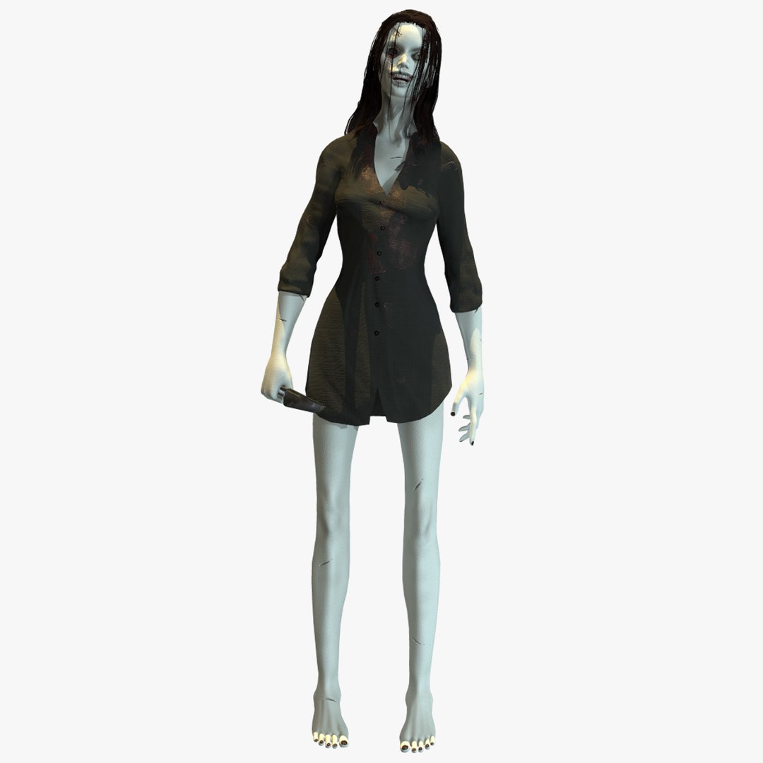 Ghost Girl 3D Model - TurboSquid 2191124