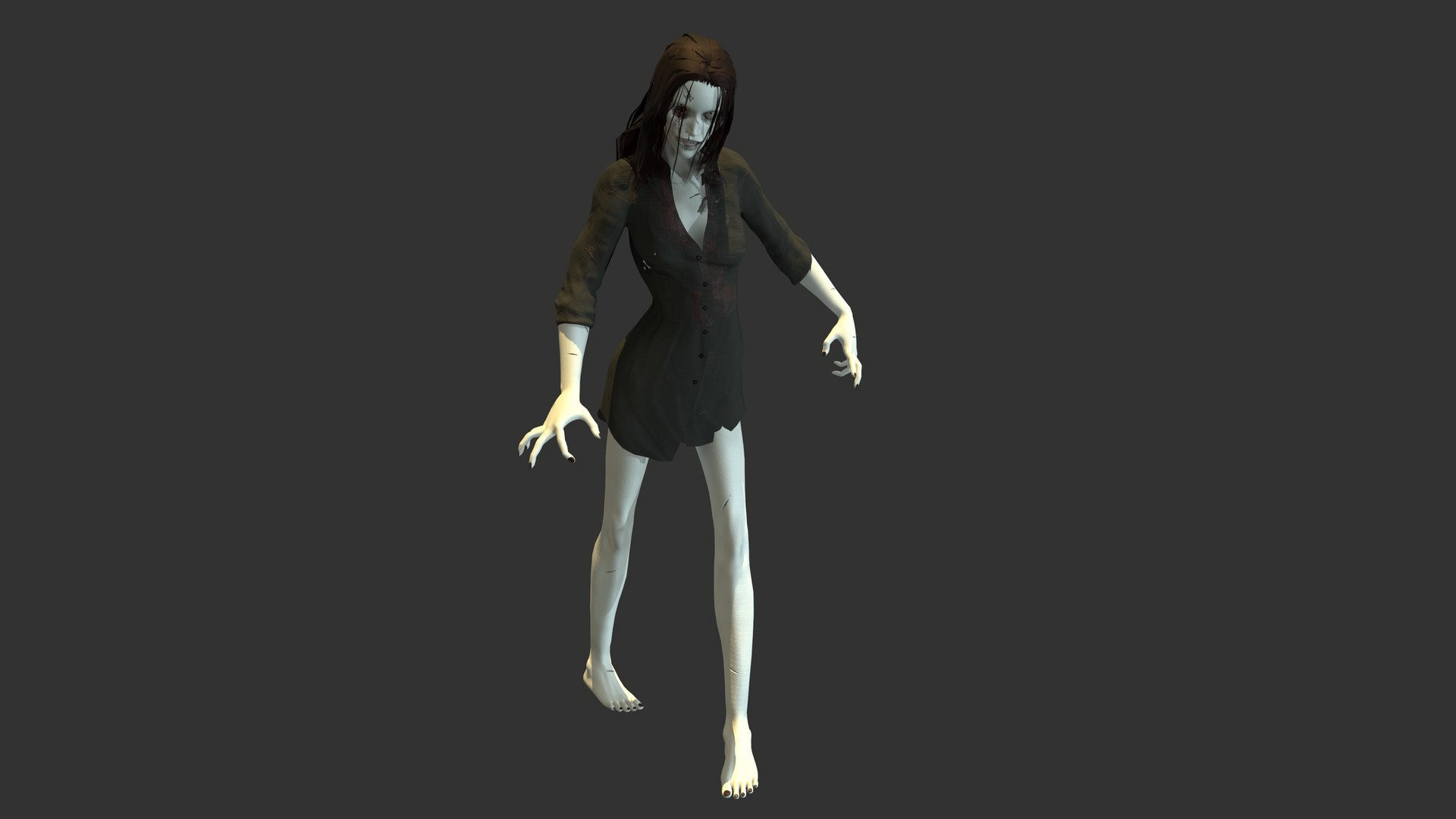 Ghost Girl 3D Model - TurboSquid 2191124