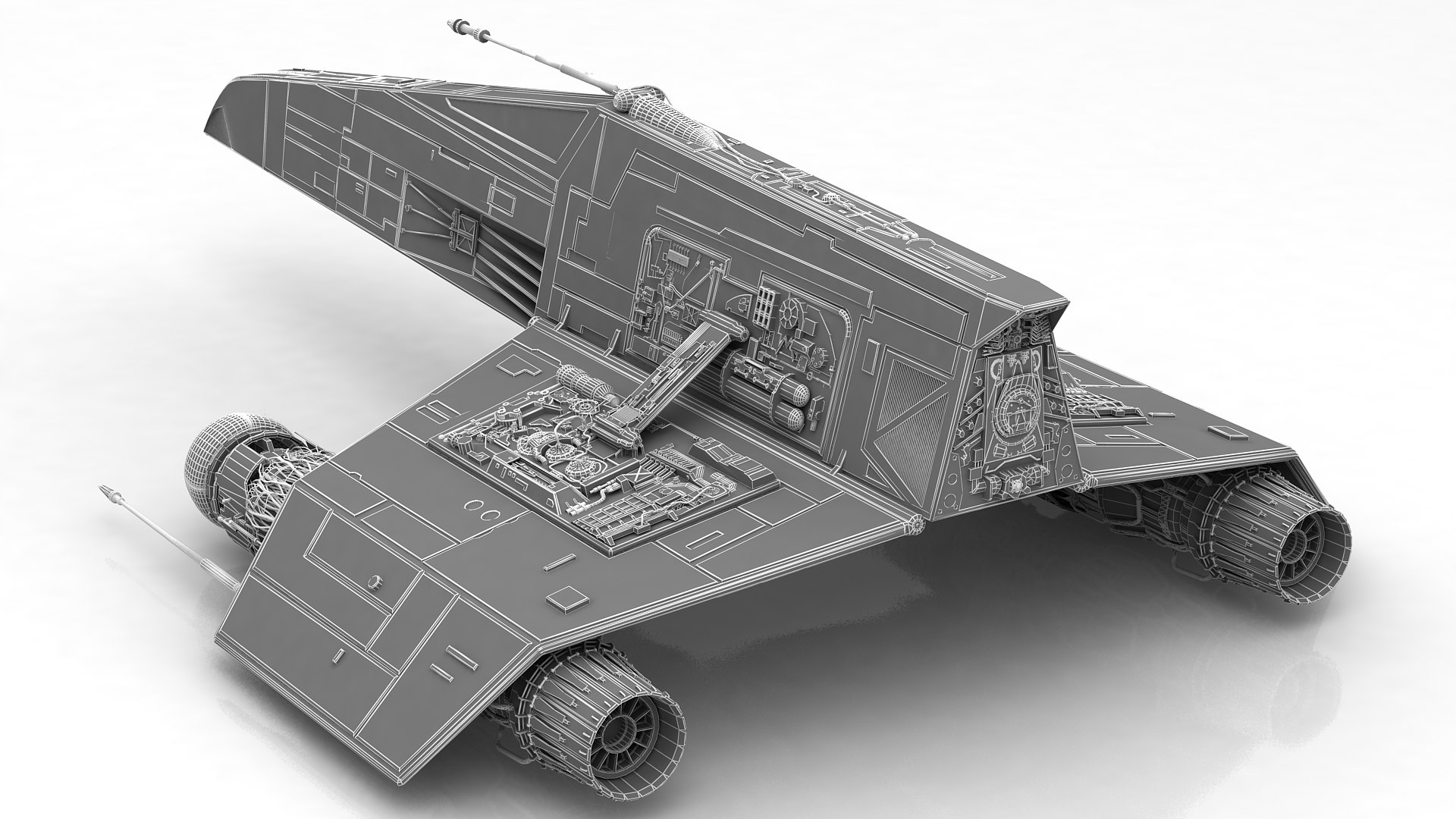 Star Wars X Wing 3D Model - TurboSquid 1627772